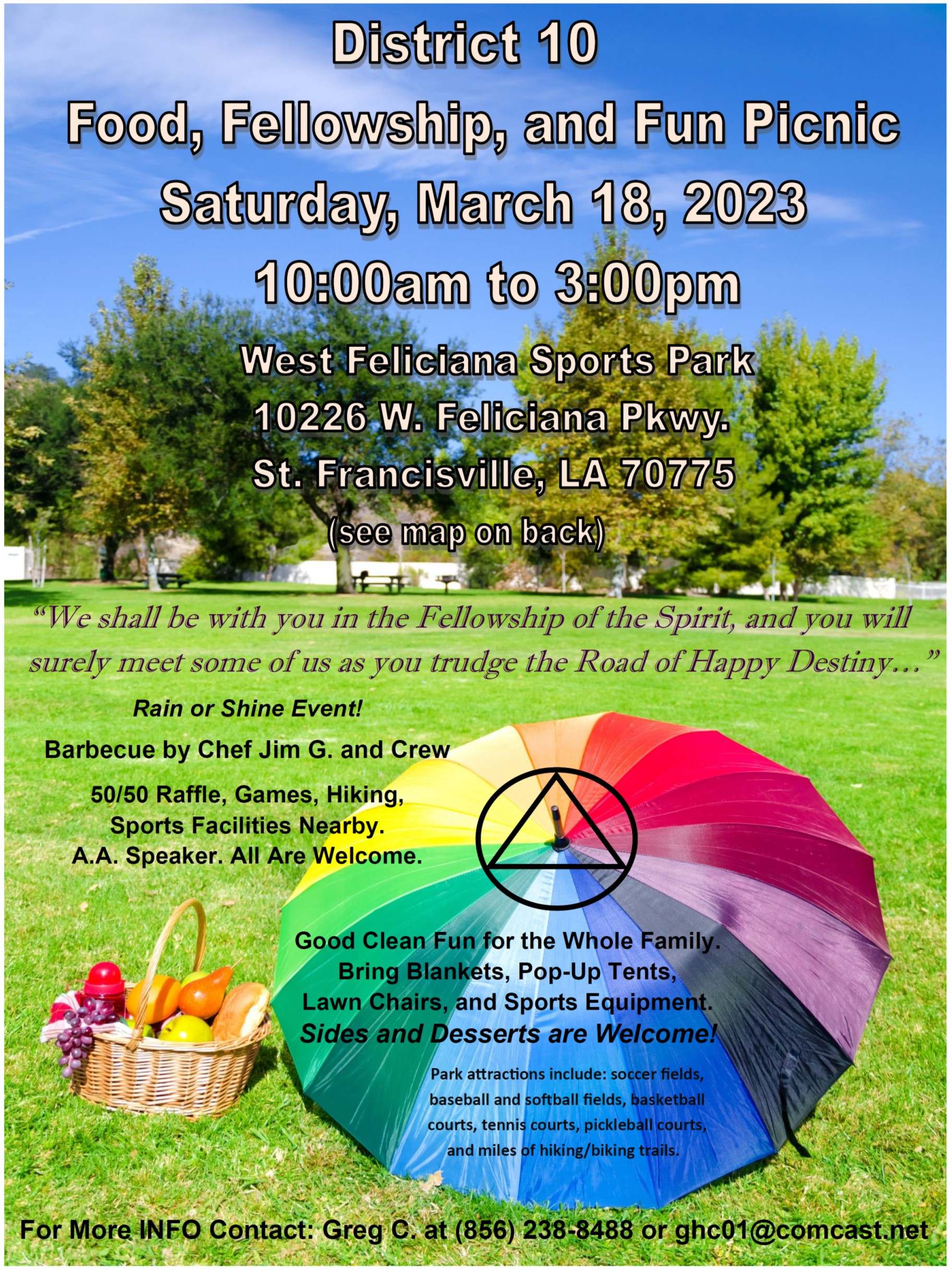 District 10 Food, Fellowship, and Fun Picnic | Area 27